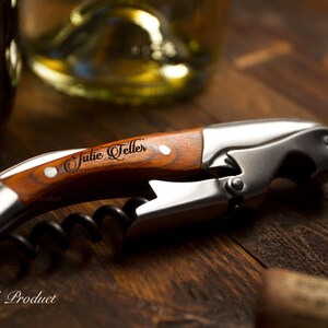 Personalized Wine Key Bottle Opener // Custom Engraved | Etsy