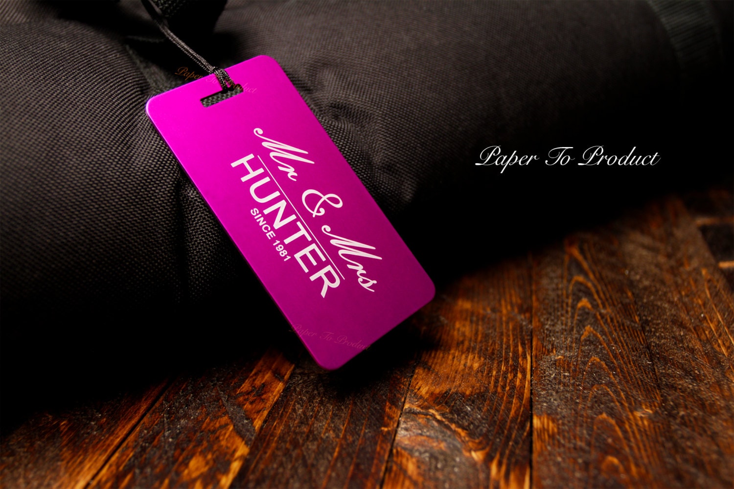 Luggage Tag Aluminum Bag Name Address Label Children's - Etsy