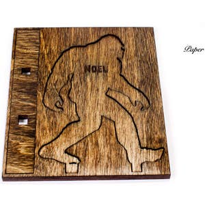 4" Sasquatch, Yeti, Big Foot, Skunk Ape // Laser Cut & Engraved Award ...