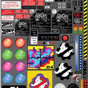 Ghostbusters Ecto Goggles Sticker Pack - Etsy