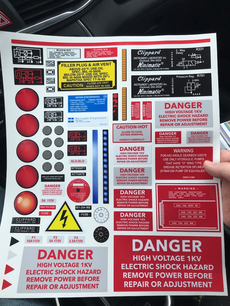 Ghostbusters Proton Pack Wand Sticker Set - Etsy