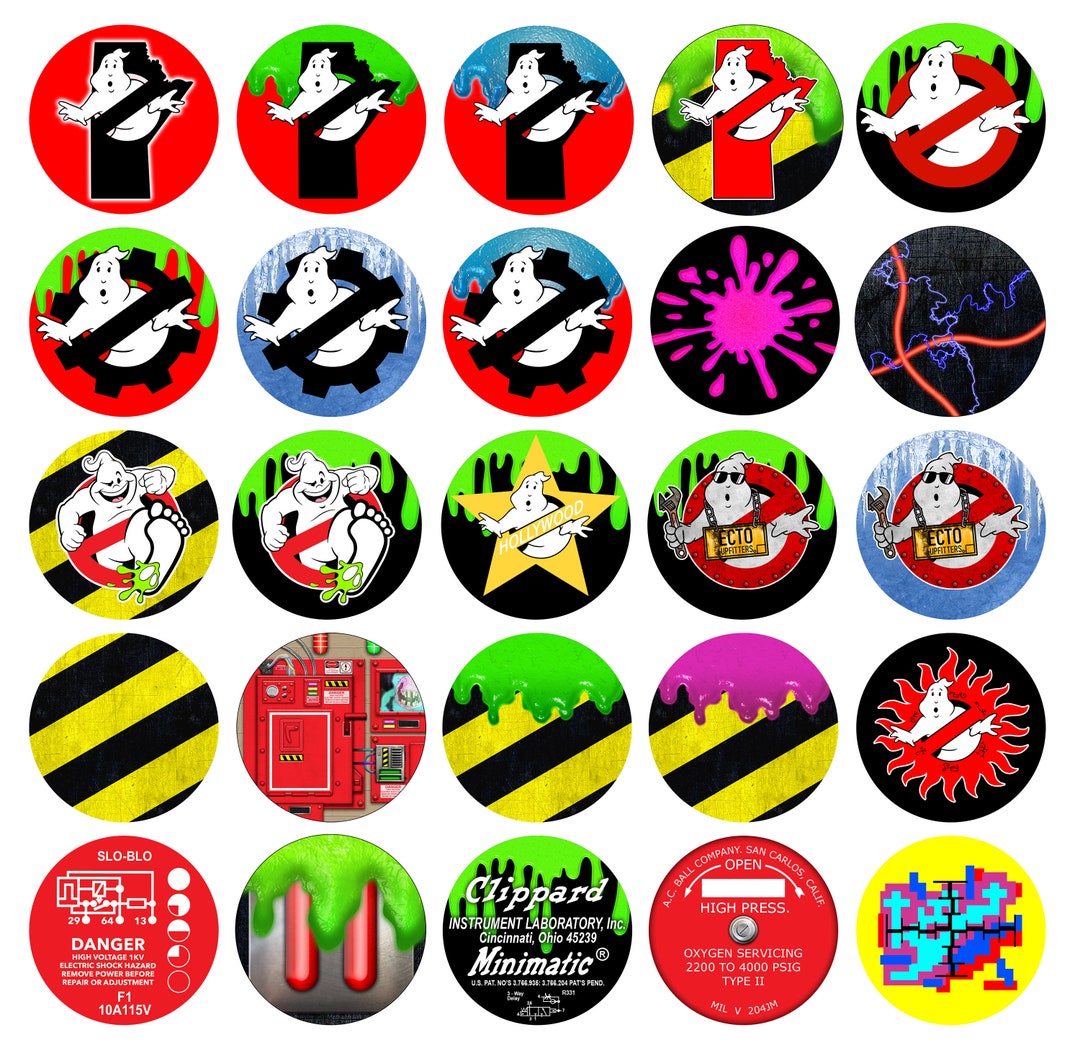 2 Inch Custom Personalized Ghostbusters Inspired Stickers for Your ...
