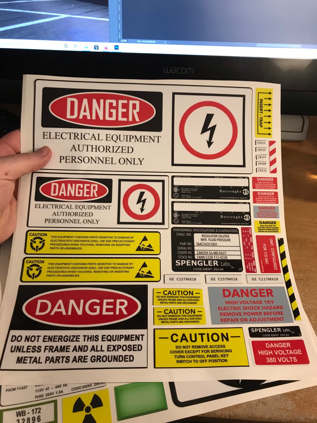 Ghostbusters Ecto Containment Unit Sticker Pack - Etsy