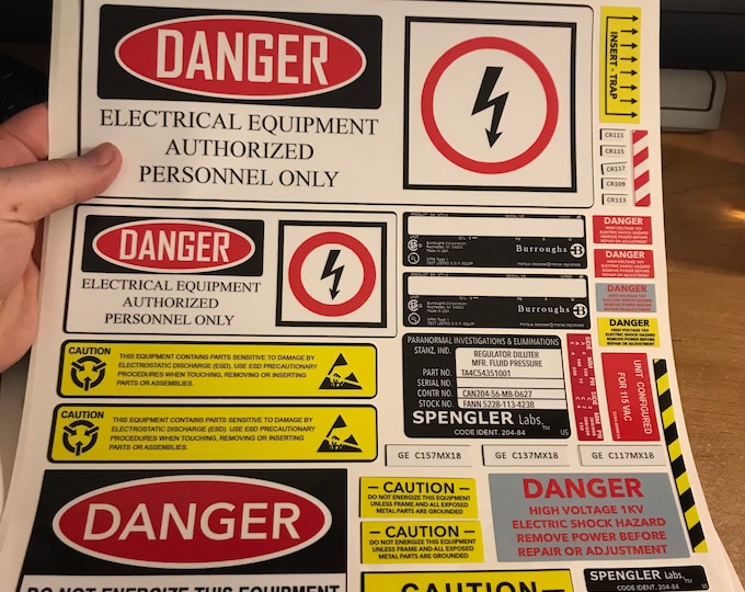 Ghostbusters Ecto Containment Unit Sticker Pack - Etsy