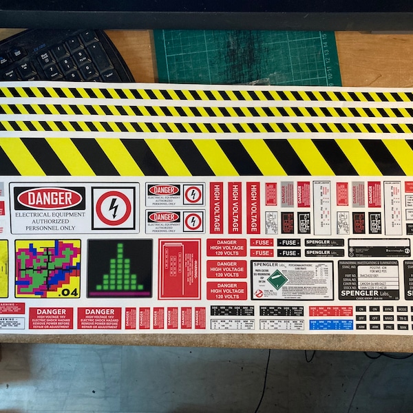 Equipment Stickers - Etsy