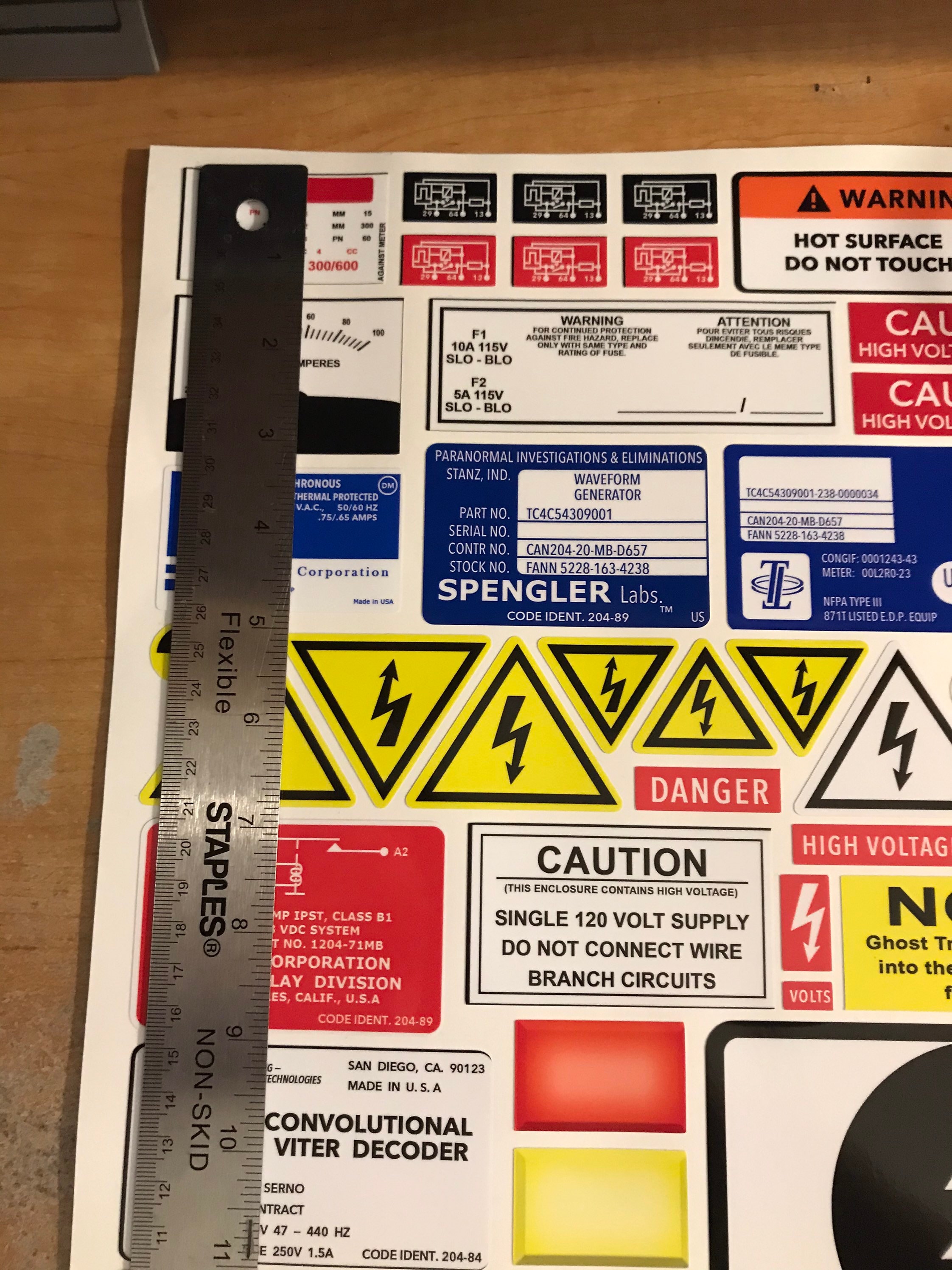 Ghostbusters Ecto Containment Unit Sticker Pack - Etsy UK