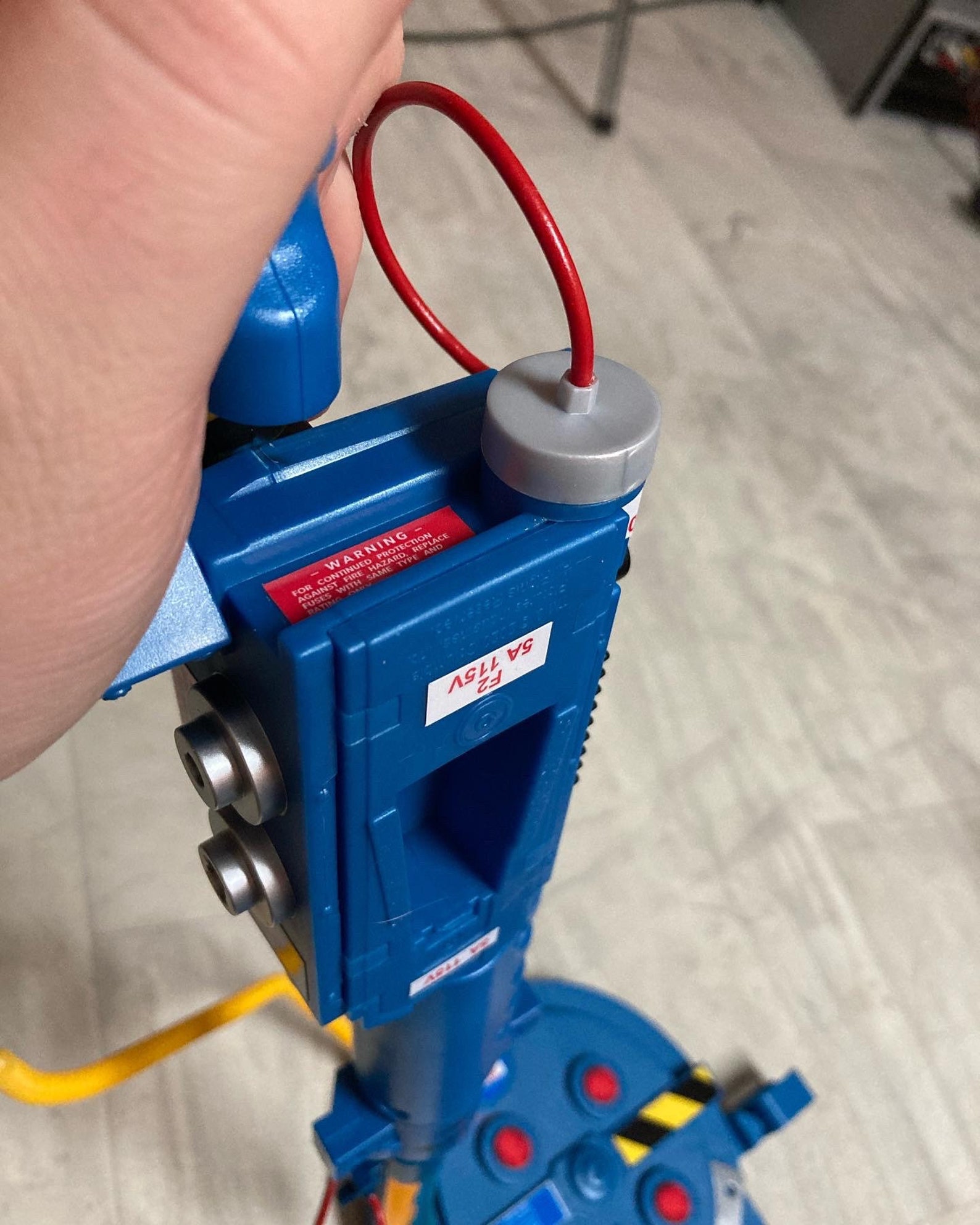 Custom Stickers for Kids Size Ghostbusters Blue Proton Pack - Etsy