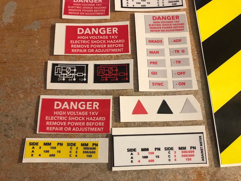 Ghostbusters Ghost Trap and Pedal Stickers | Etsy