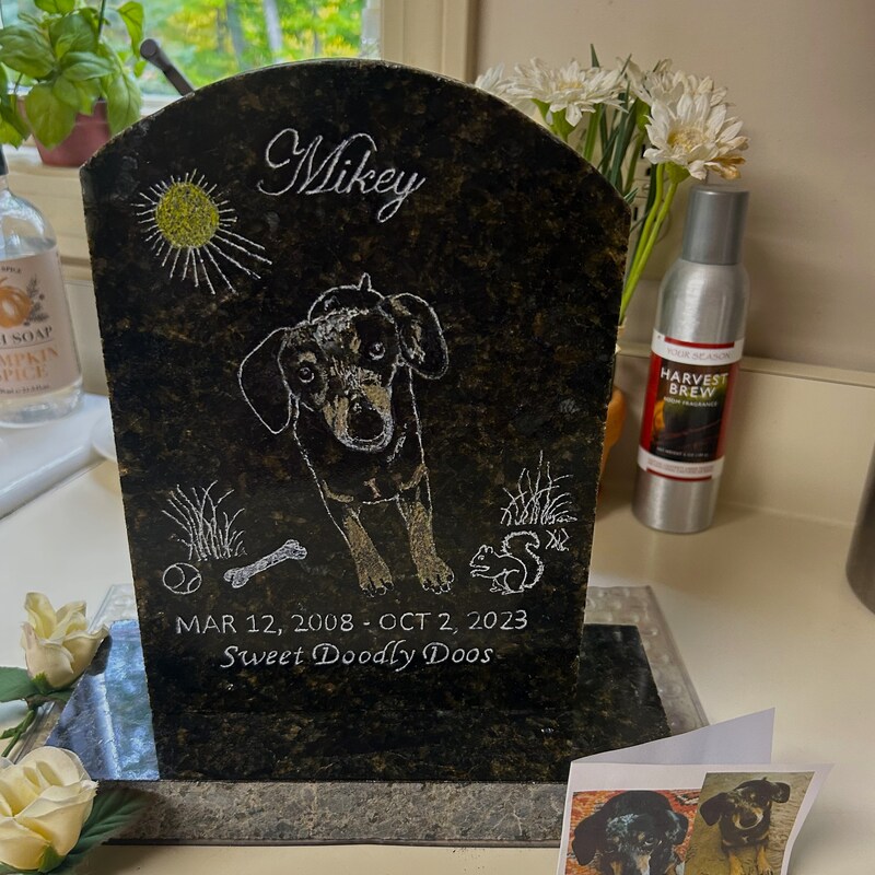 Dog Gravestone - Etsy