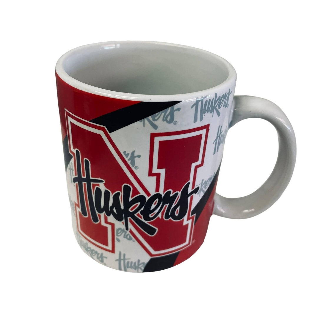 Nebraska State Huskers Ceramic Coffee Mug Cup University College Red ...