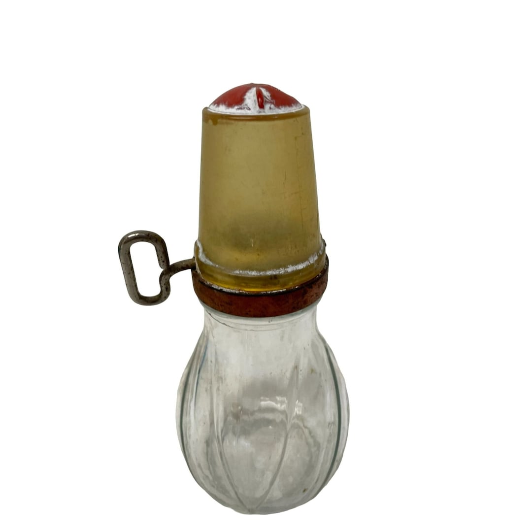 Vintage Federal Tool Corp Nut Chopper Grinder Turn Key Glass Bottom ...