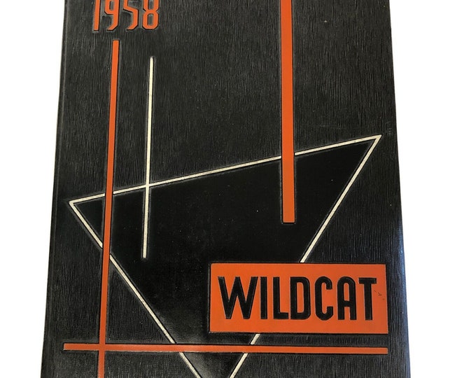Los Gatos High School Academy Wildcat 1958 California - Etsy