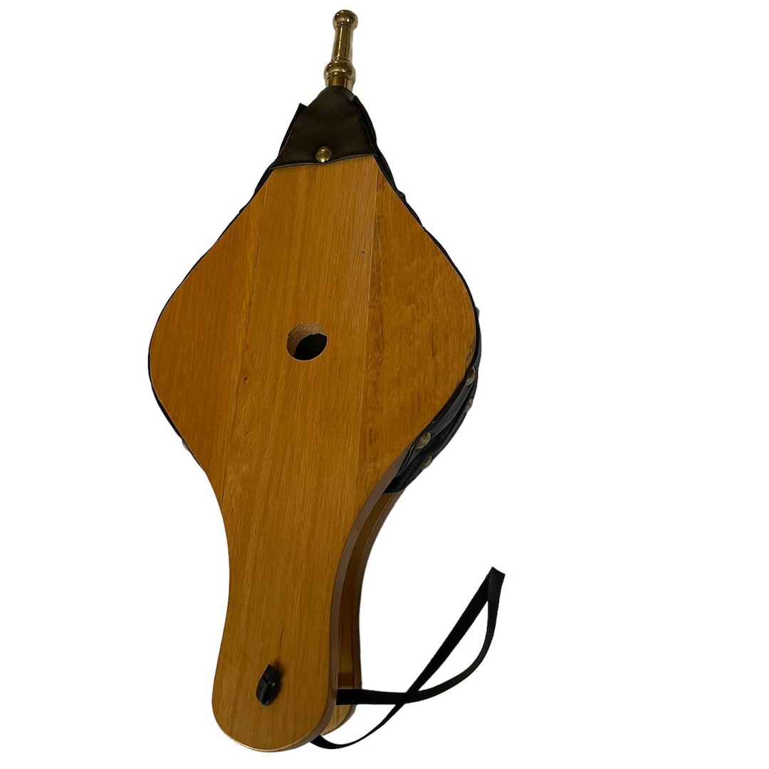 Fireplace Bellows Wood Air Blower Manual Traditional Fire Starting Tool ...