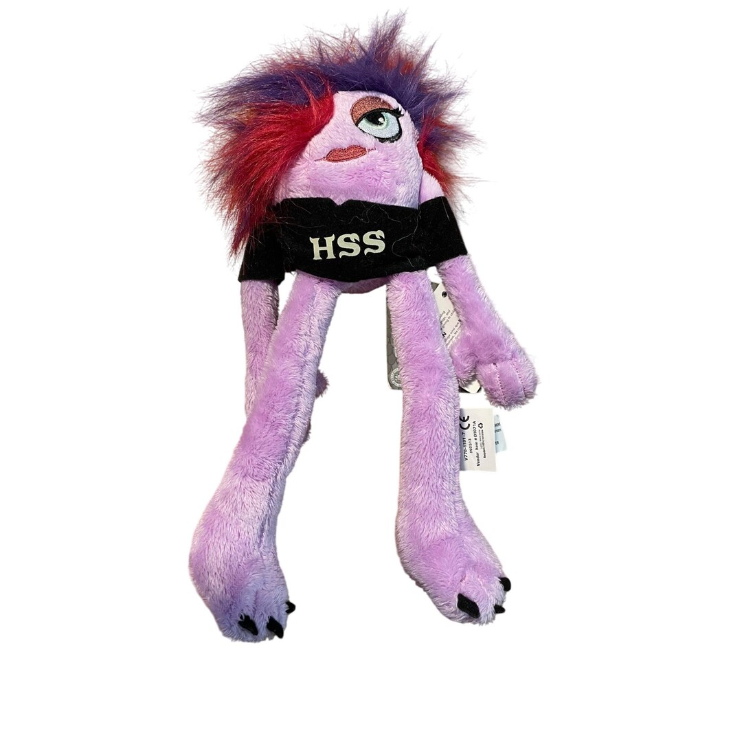 Disney Monsters University HSS Plush Doll Susan 11" Purple & Red Hair ...