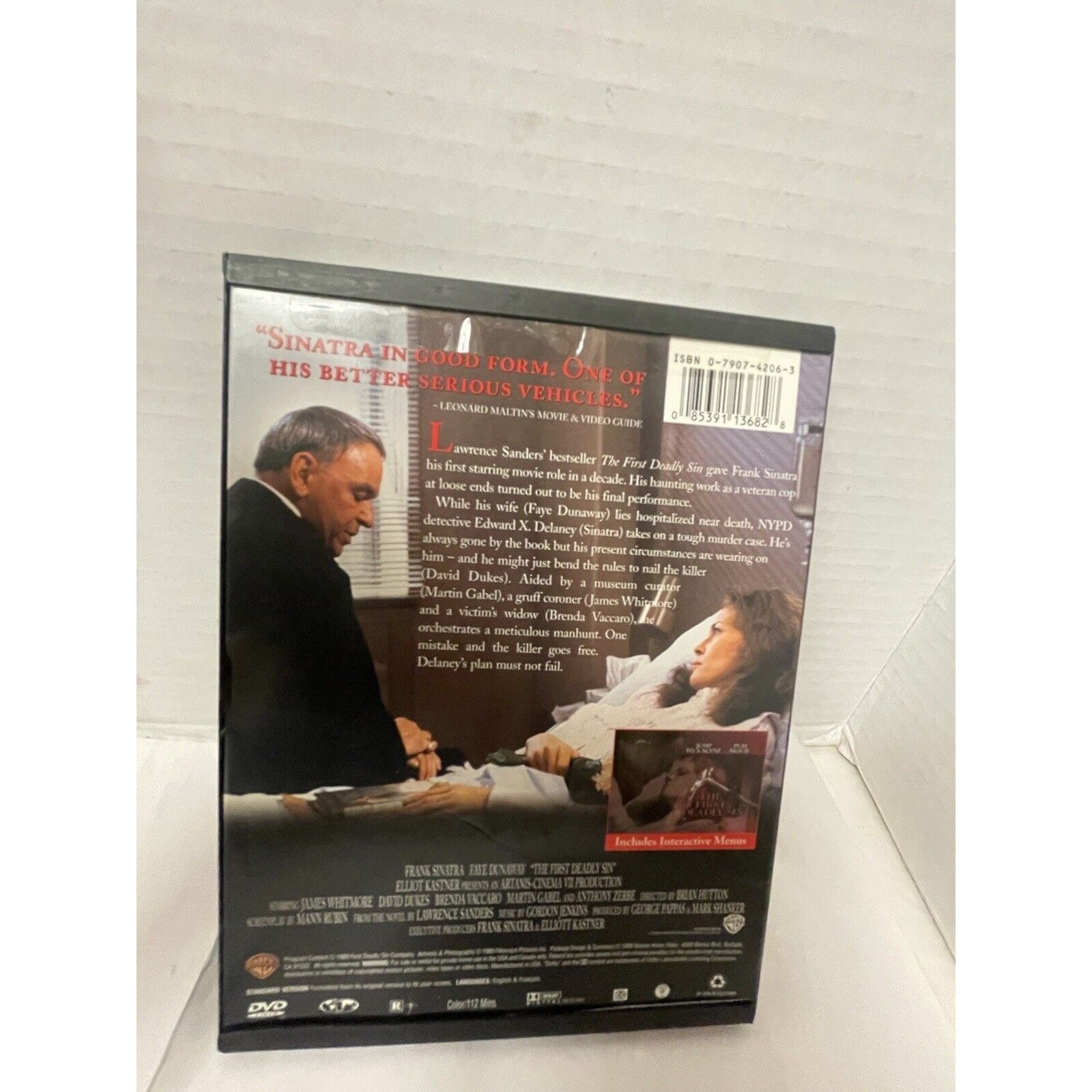 The First Deadly Sin Frank Sinatra Fay Dunaway DVD - Etsy