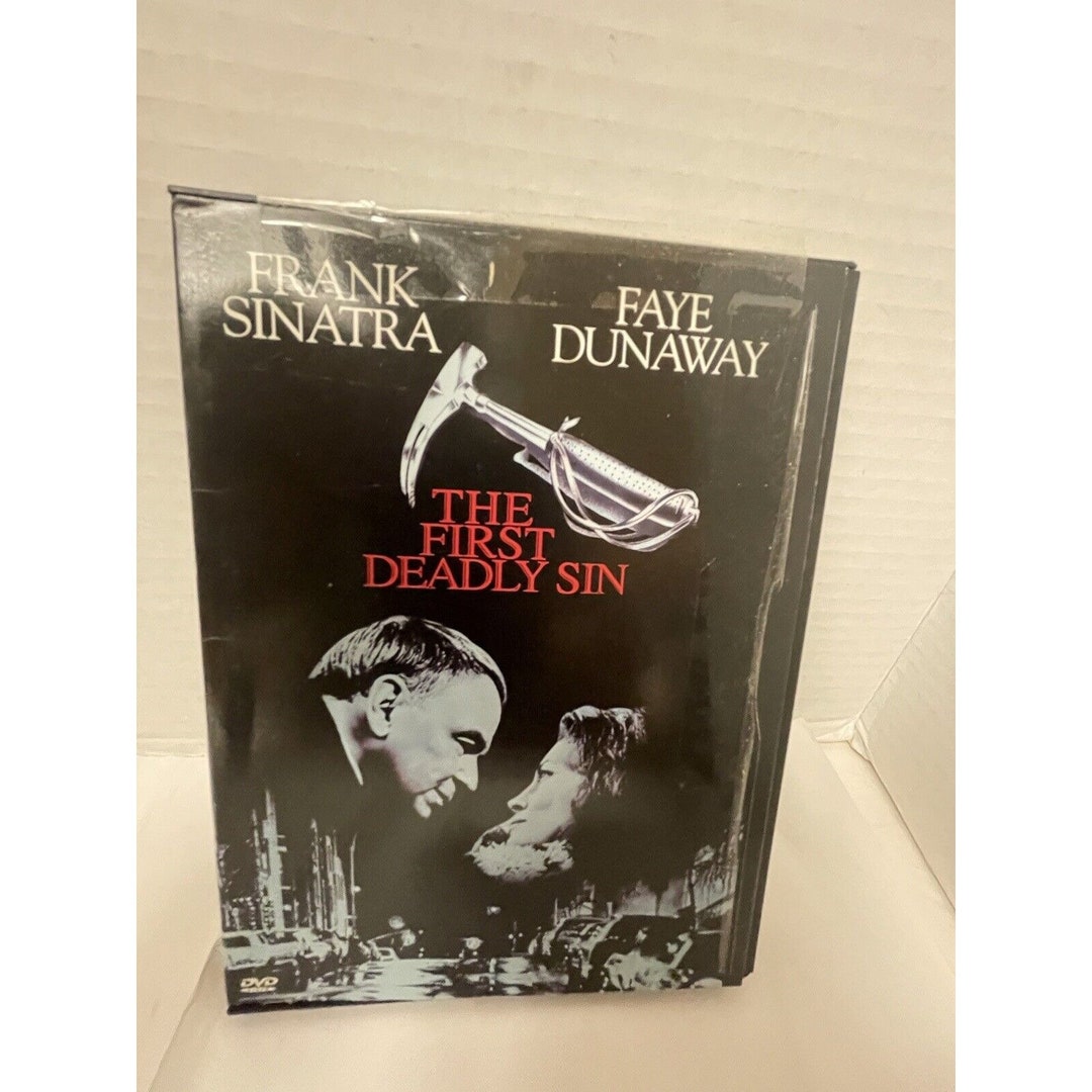 The First Deadly Sin Frank Sinatra Fay Dunaway DVD - Etsy