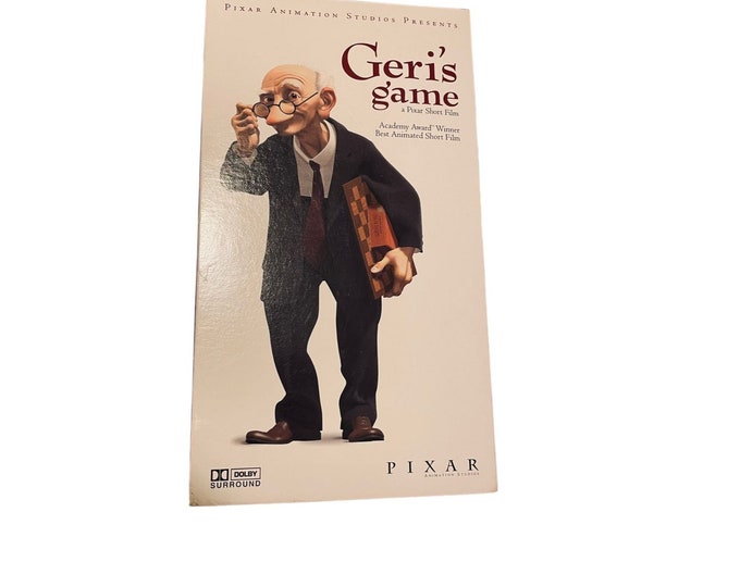 1998 Pixar Animation Studios Present Geri's Game A Pixar Short Film - Etsy