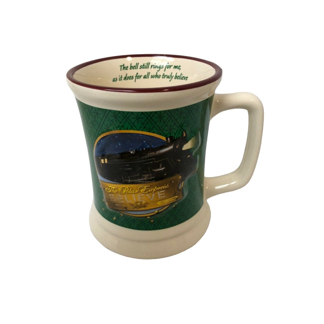 The Polar Express Coffee Mug Cup Train 3" X 4" Inches Believe Christmas ...