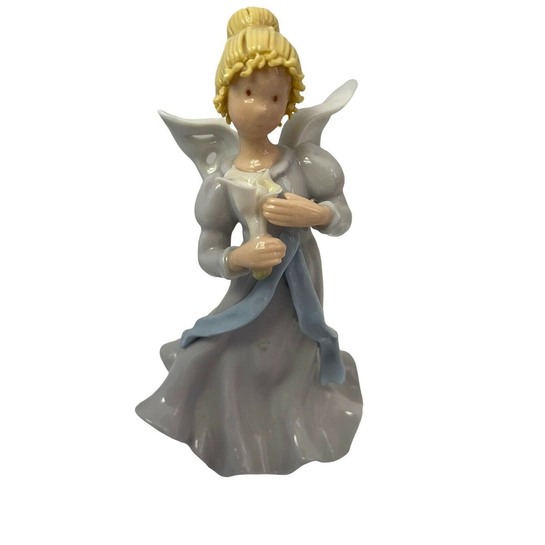 Appletree Design Porcelain Bell Figurine Angel of - Etsy