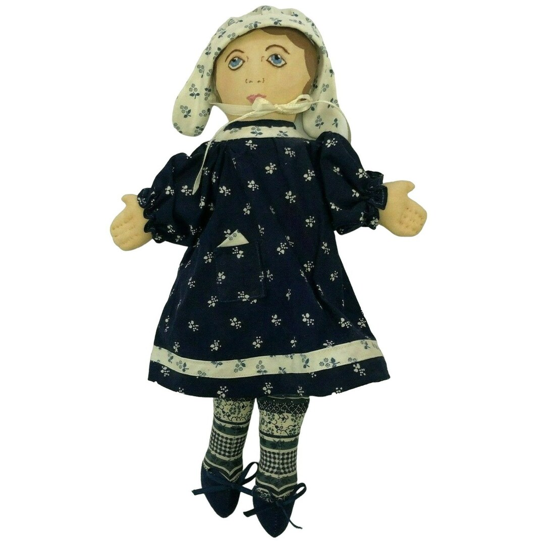 Art Doll Ooak Fabric Colored Hair Handmade Trend Unique Doll Hanky ...