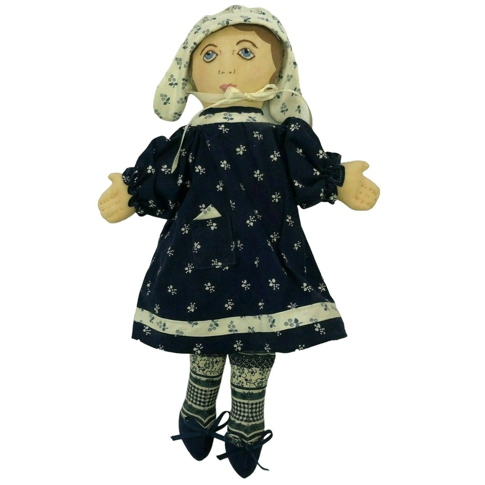 Art Doll Ooak Fabric Colored Hair Handmade Trend Unique Doll Hanky ...