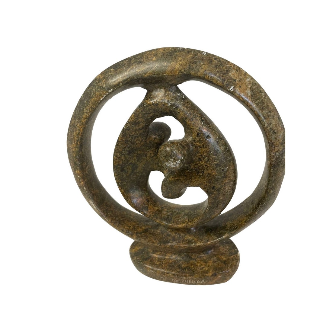 Timothy Mazarura Modern African Marble Sculpture Hand Carved - Etsy