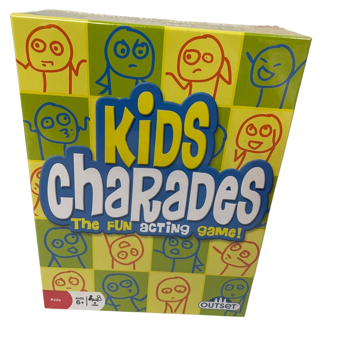 Outset Kids Charades the Fun Acting Game 2017 - Etsy