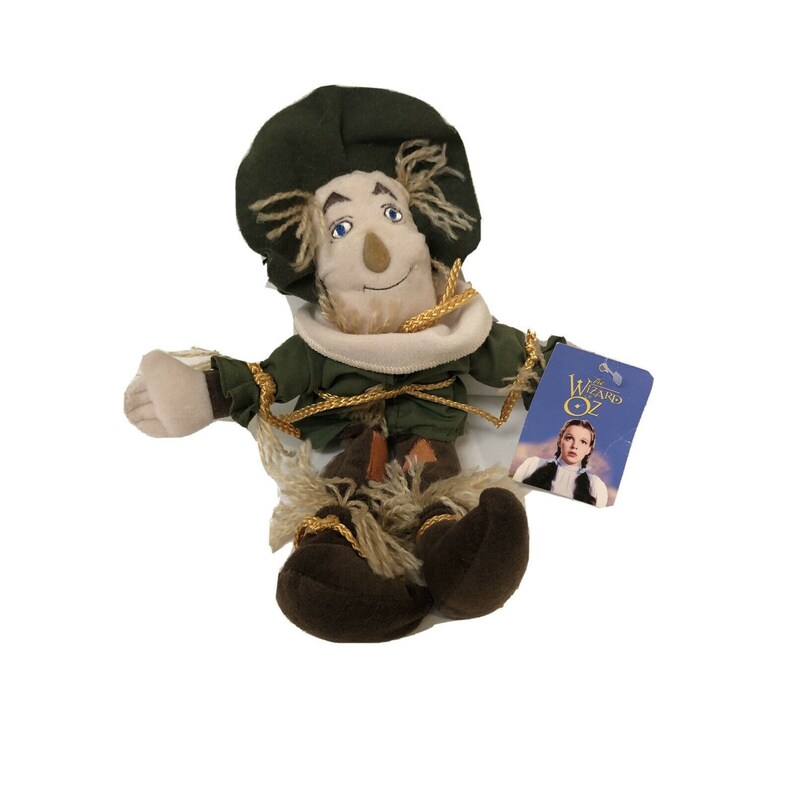 Warner Bros Studio Wizard of OZ Scarecrow Doll Stuff Plush Green Plush ...