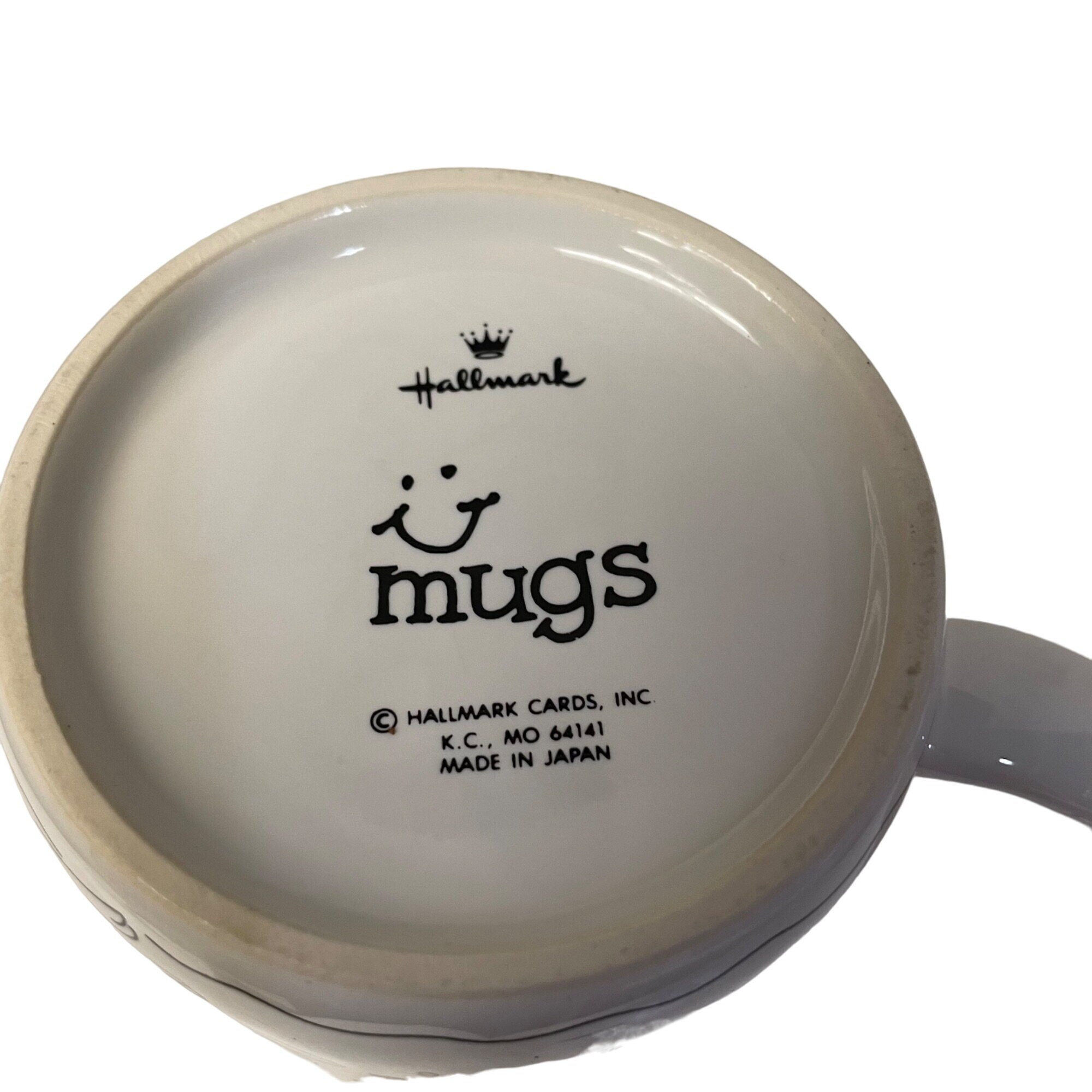 Vintage HALLMARK Cup Mug 1980s Bill Brewer Hallmark Easter Bunny Eggs ...