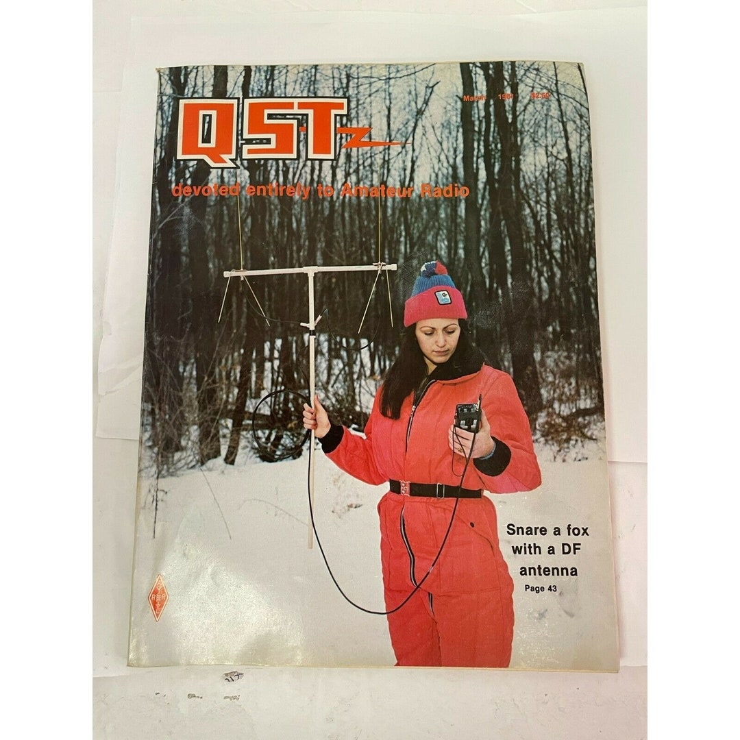 Vintage QST Magazine March 1981 T-R Switching Pin Diodes ASCII - Etsy