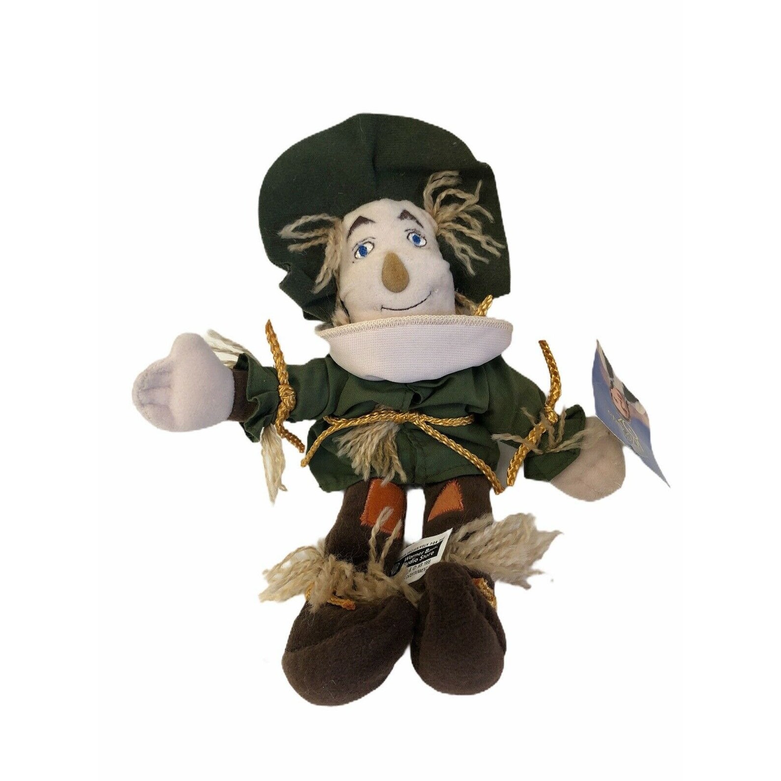Warner Bros Studio Wizard of OZ Scarecrow Doll Stuff Plush Green Plush ...
