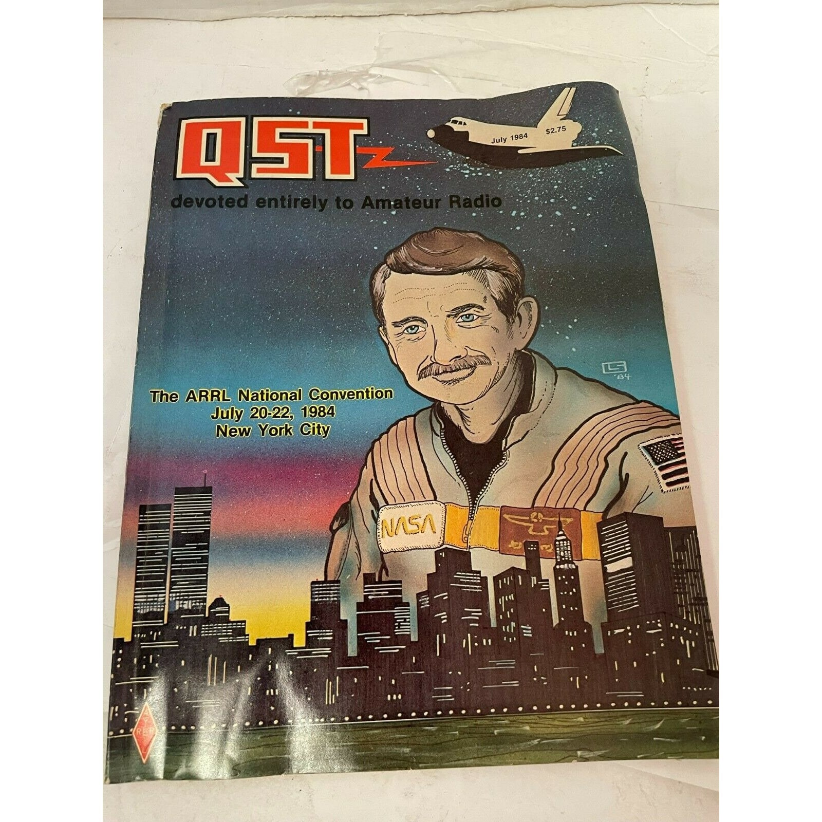 Vintage QST Magazine JNASA Owen Garriott Astronaut NYC Arrl Ham Radio ...