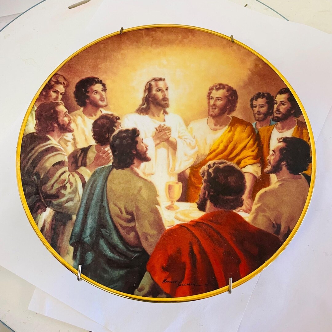 Limited Edition Jesus the Childrens Friend Portraits of Jesus Plate 8 ...