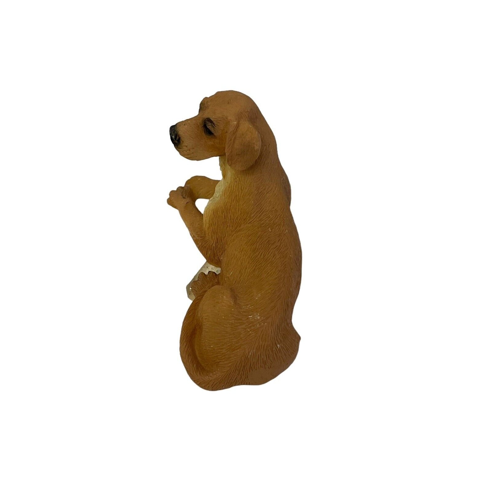 Yellow Labrador Sitting Young Dog Statue Figurine 4 Resin Realistic - Etsy