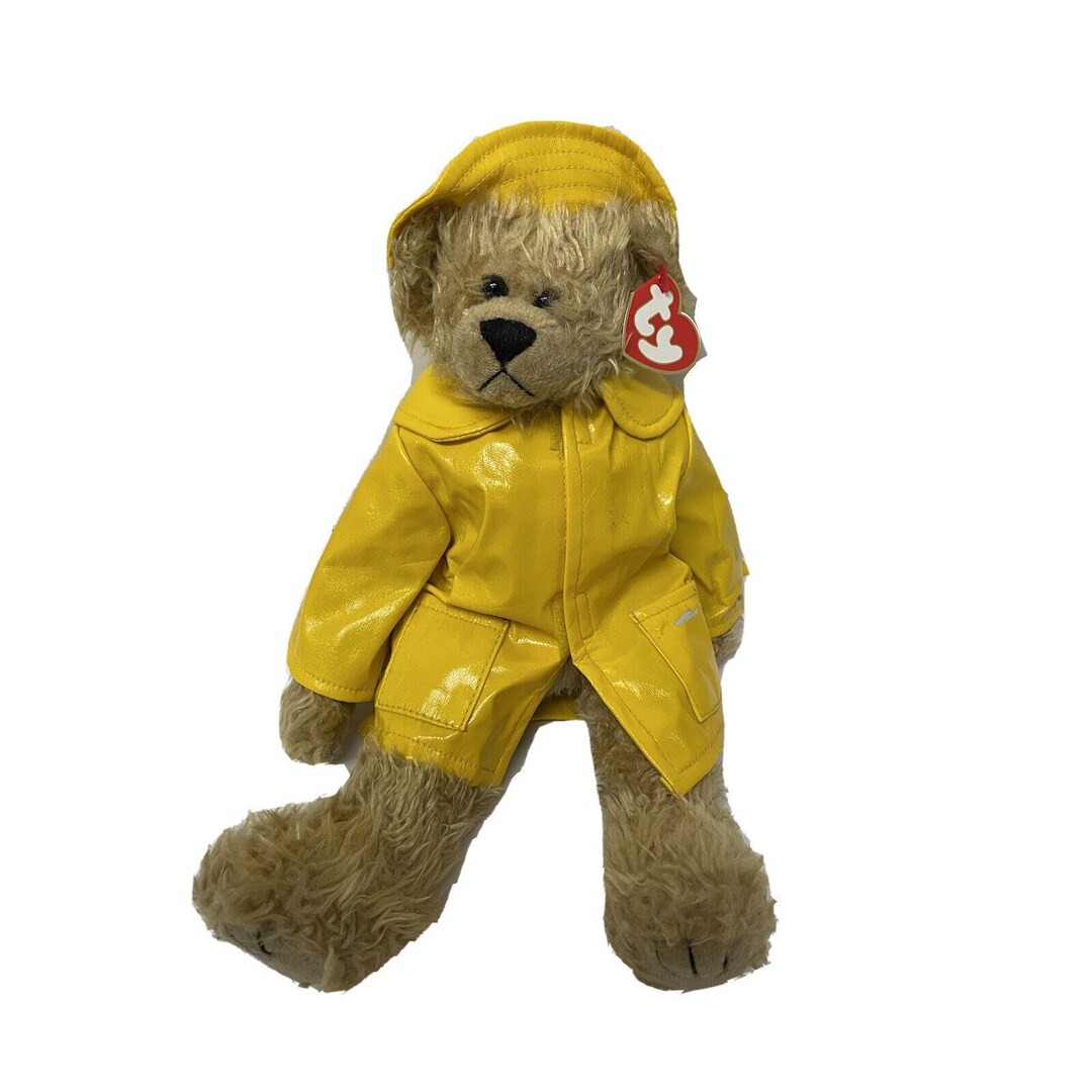 Vintage Ty Gordon Yellow Rain Coat Attic 1993 Treasures Collection ...