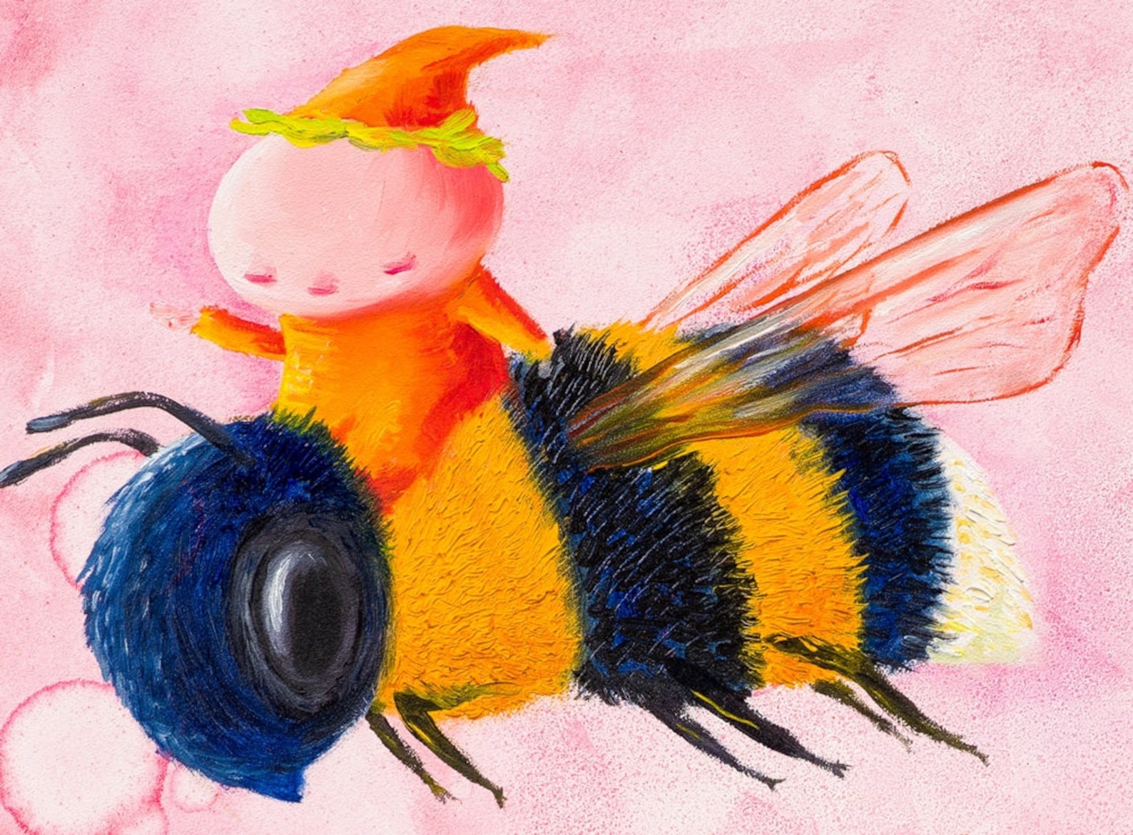The Great Escape Fun 'bee-rider' Print | Etsy