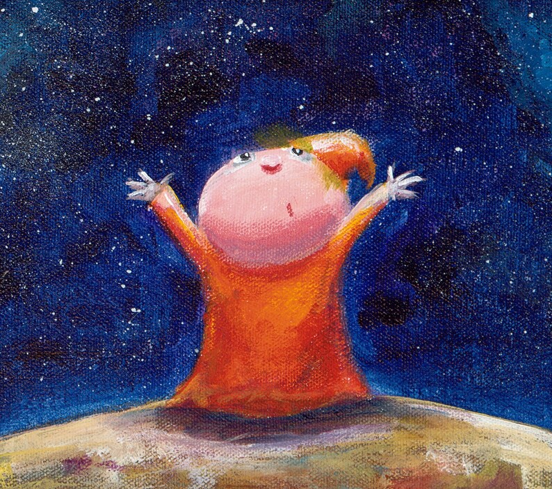 Reaching for the Stars - Fun Print - Etsy