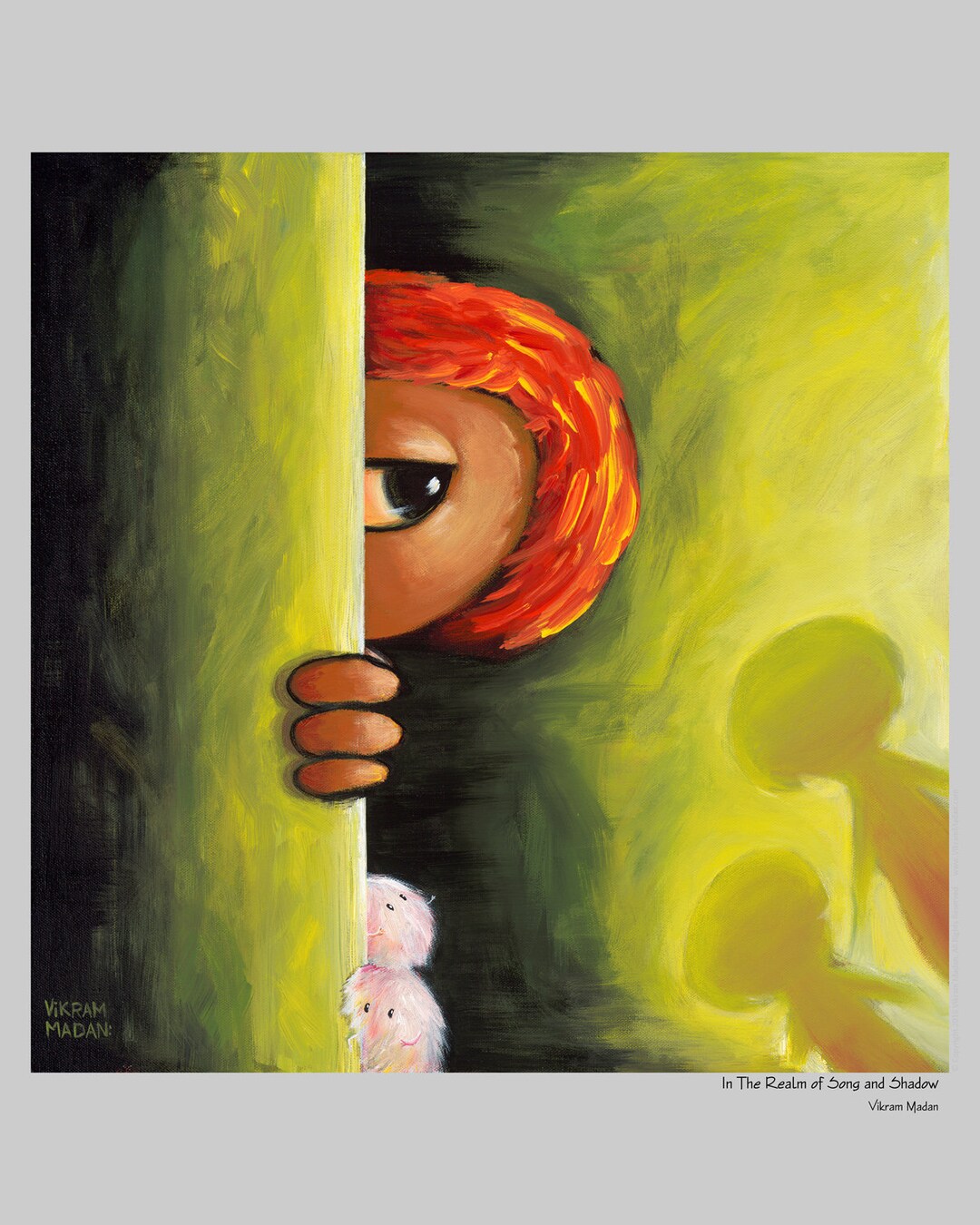 In the Realm of Song and Shadow - Fun, Mysterious Print - Etsy