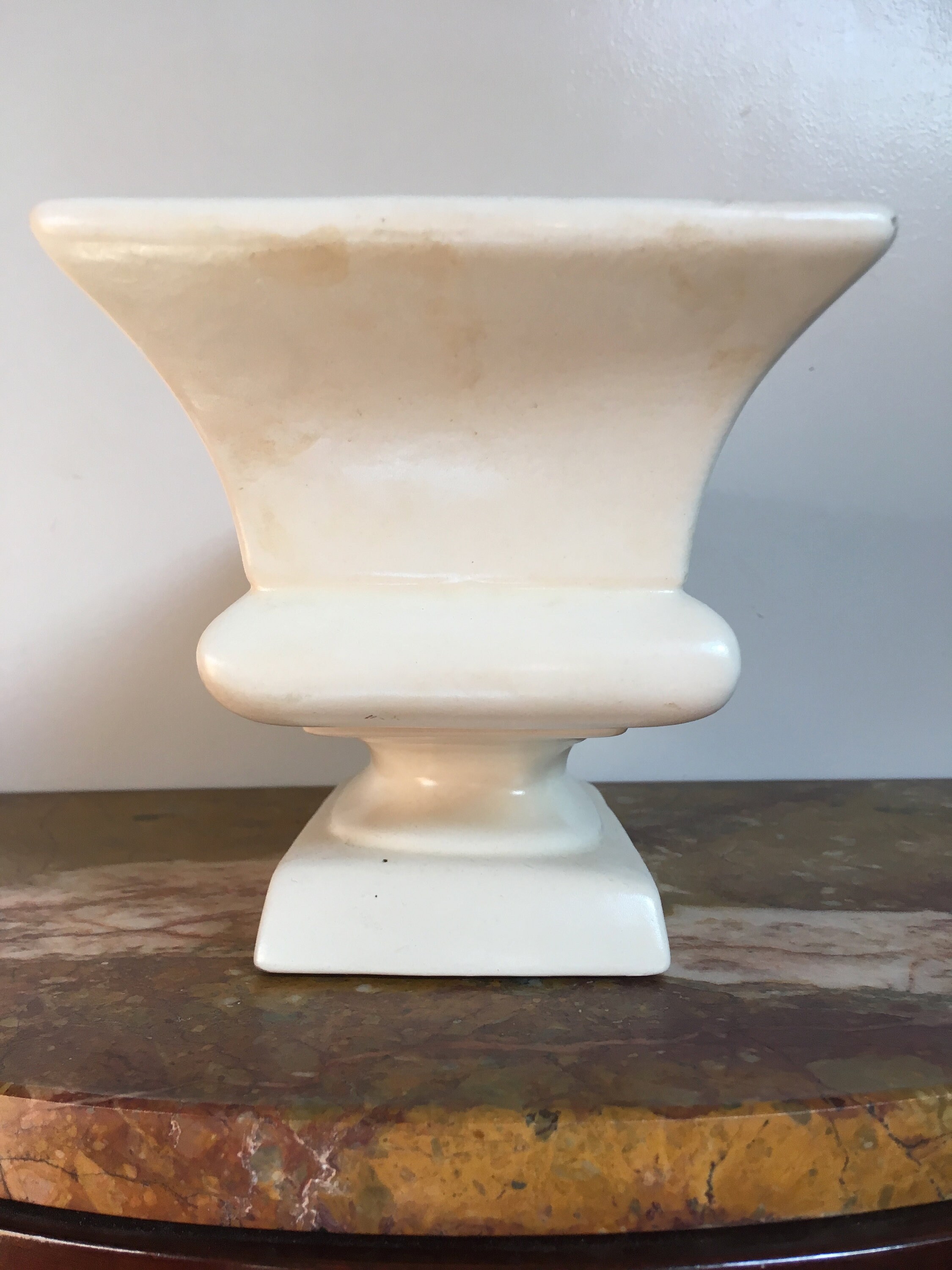 Large Vintage Mid Century Studio Haeger Art Pottery Vase, Ikebana ...
