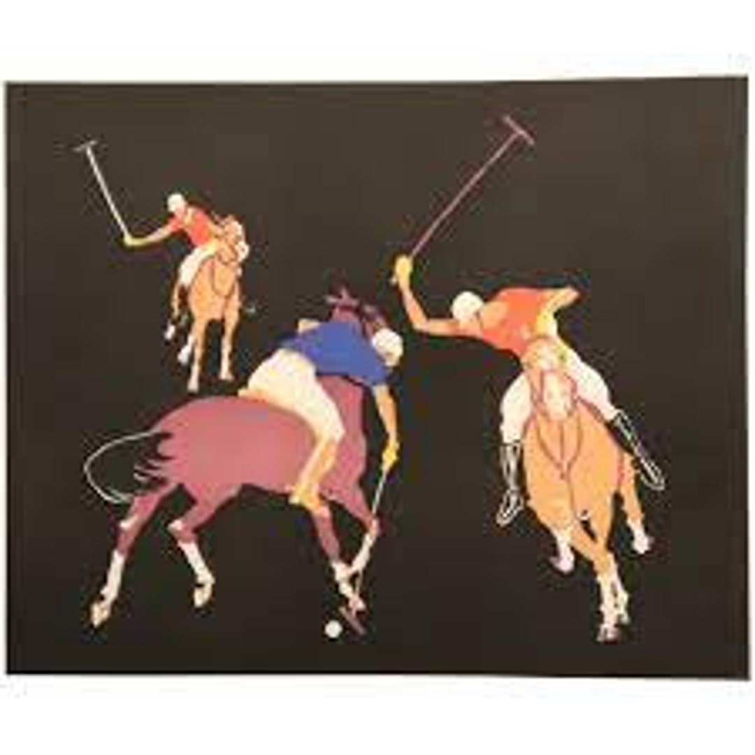 Vintage Original Limited Edition Print by Ramon Price, polo, Serigraph ...