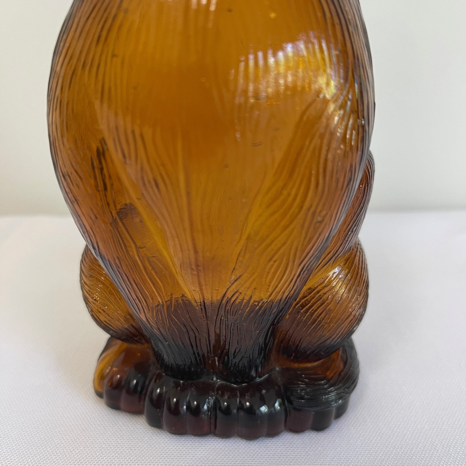 Brown Glass Cat Decanter With Stopper 27cm - Etsy Australia