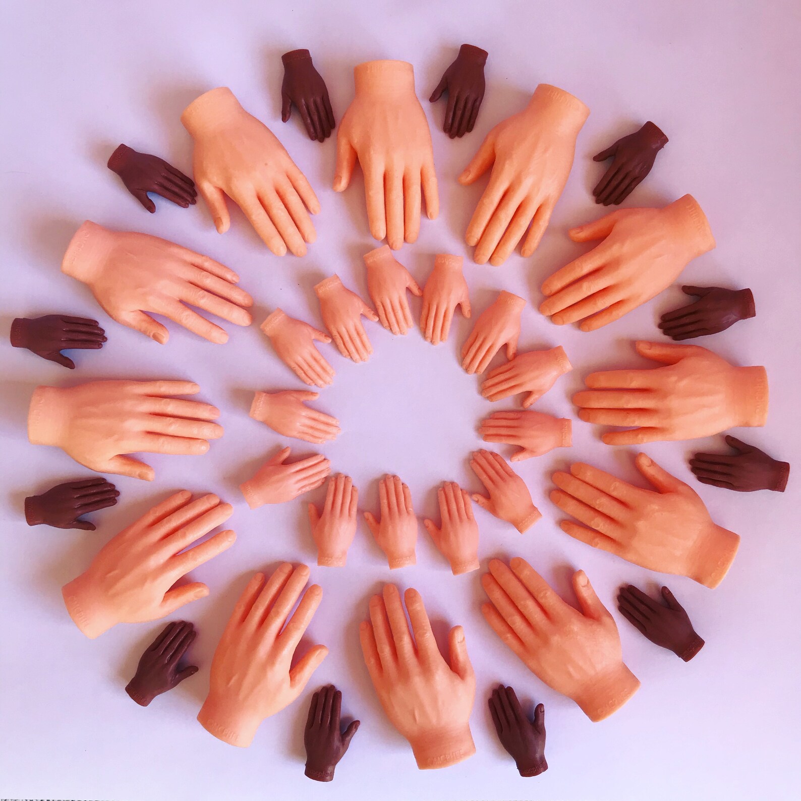 Tiny Hands for Tiny Hands 3cm Pencil Topper Finger Hands - Etsy UK