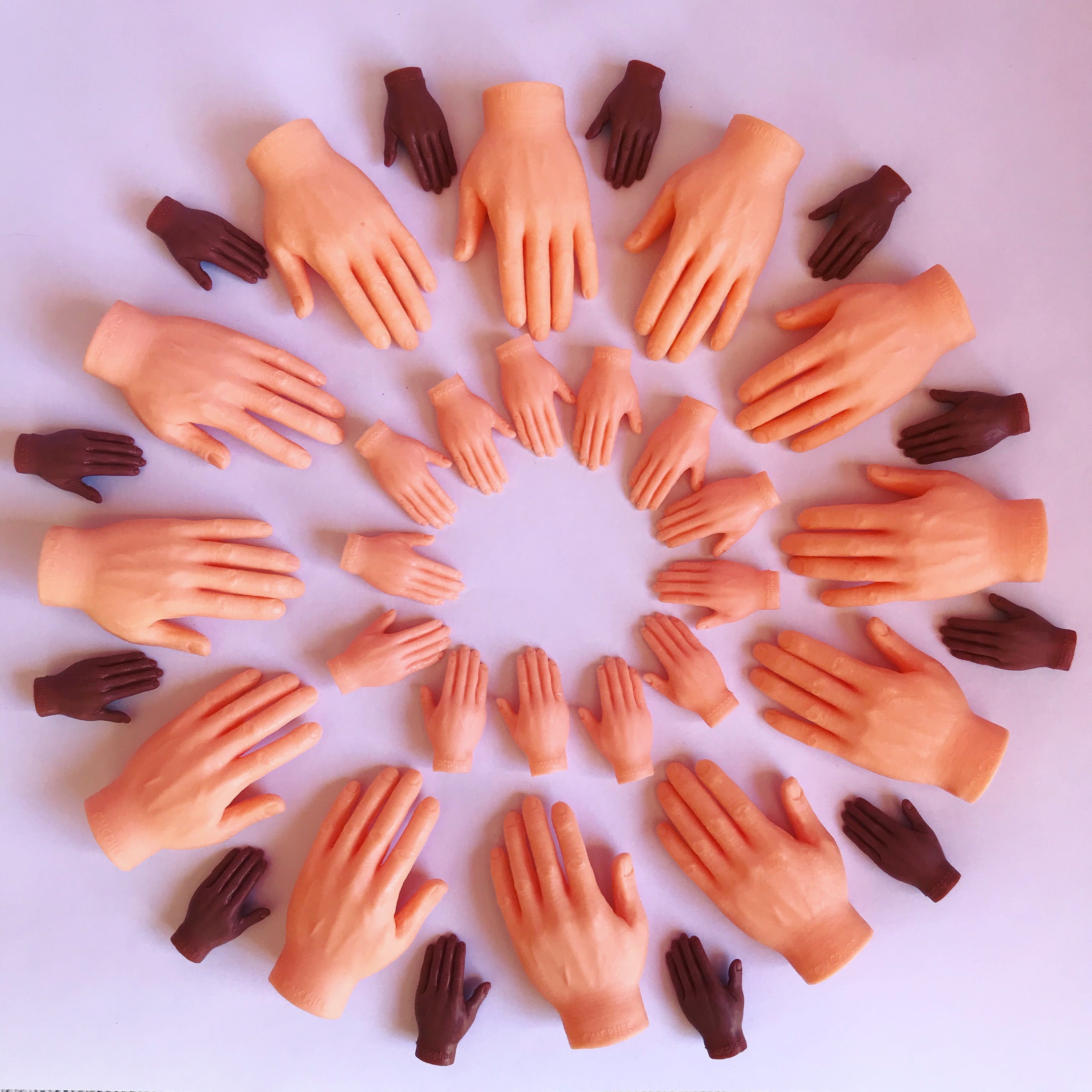 Tiny Hands for Tiny Hands 3cm Pencil Topper Finger Hands - Etsy UK