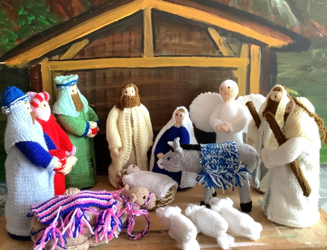 Complete Set of Nativity, 15 Items - Etsy
