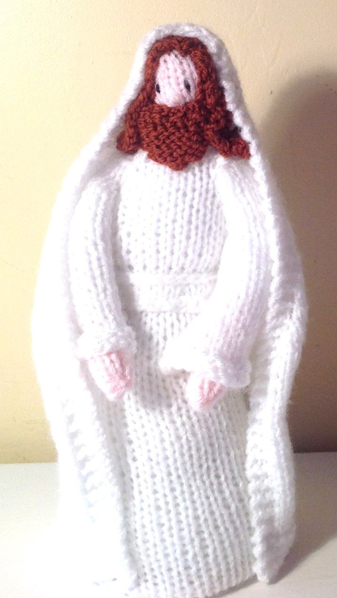 Knitted Doll of Jesus of Nazareth - Etsy