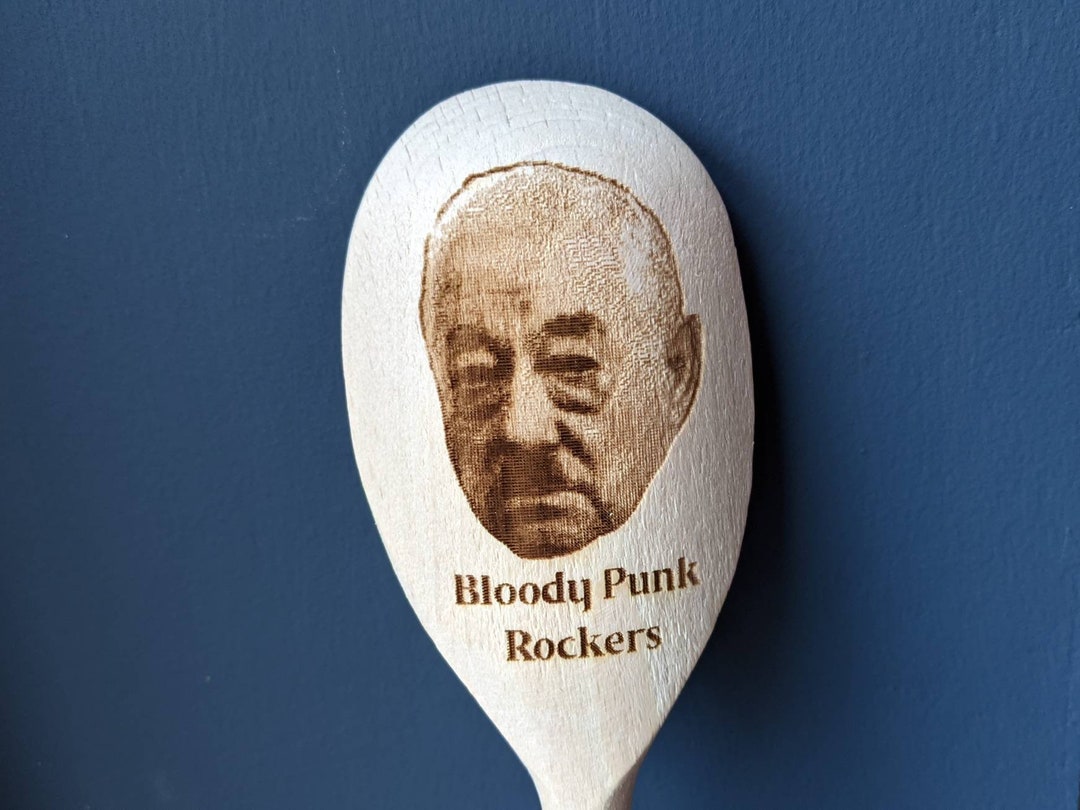 Mr Morris Punk Rockers Wooden Spoon Friday Night Dinners - Etsy