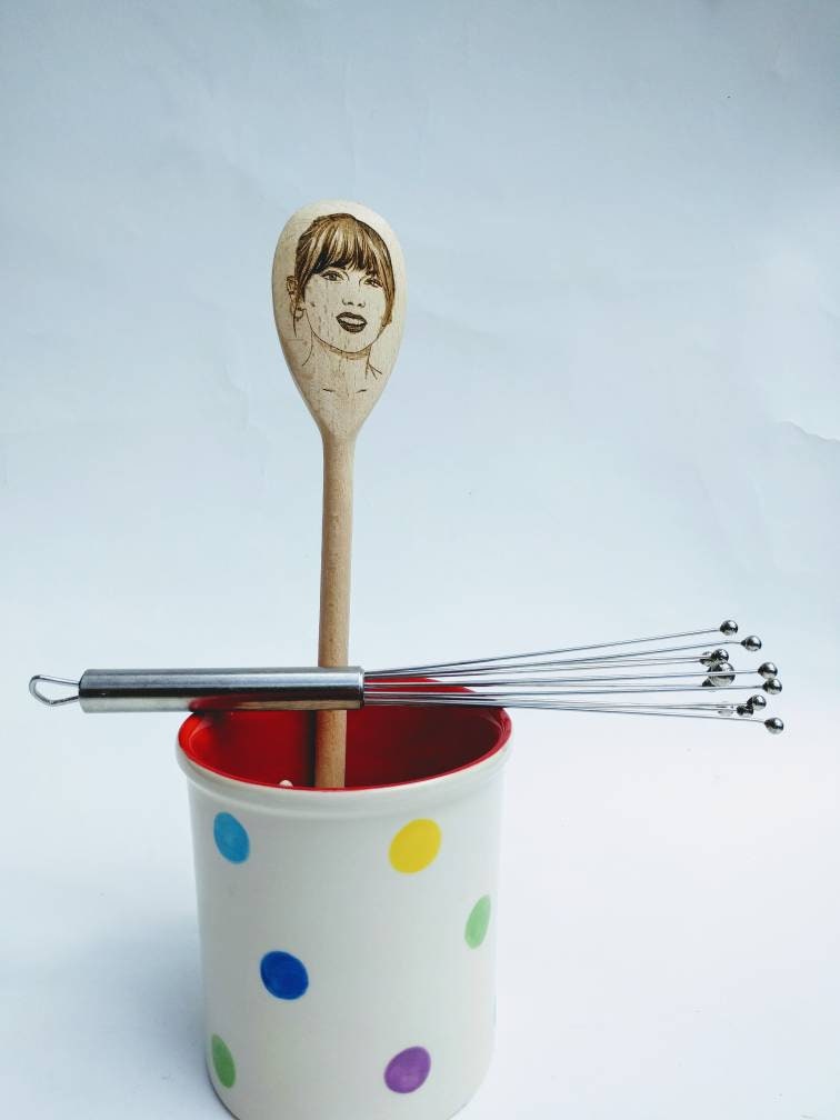 Taylor's Face on Wooden Spoon Prank Gift Tiktok - Etsy