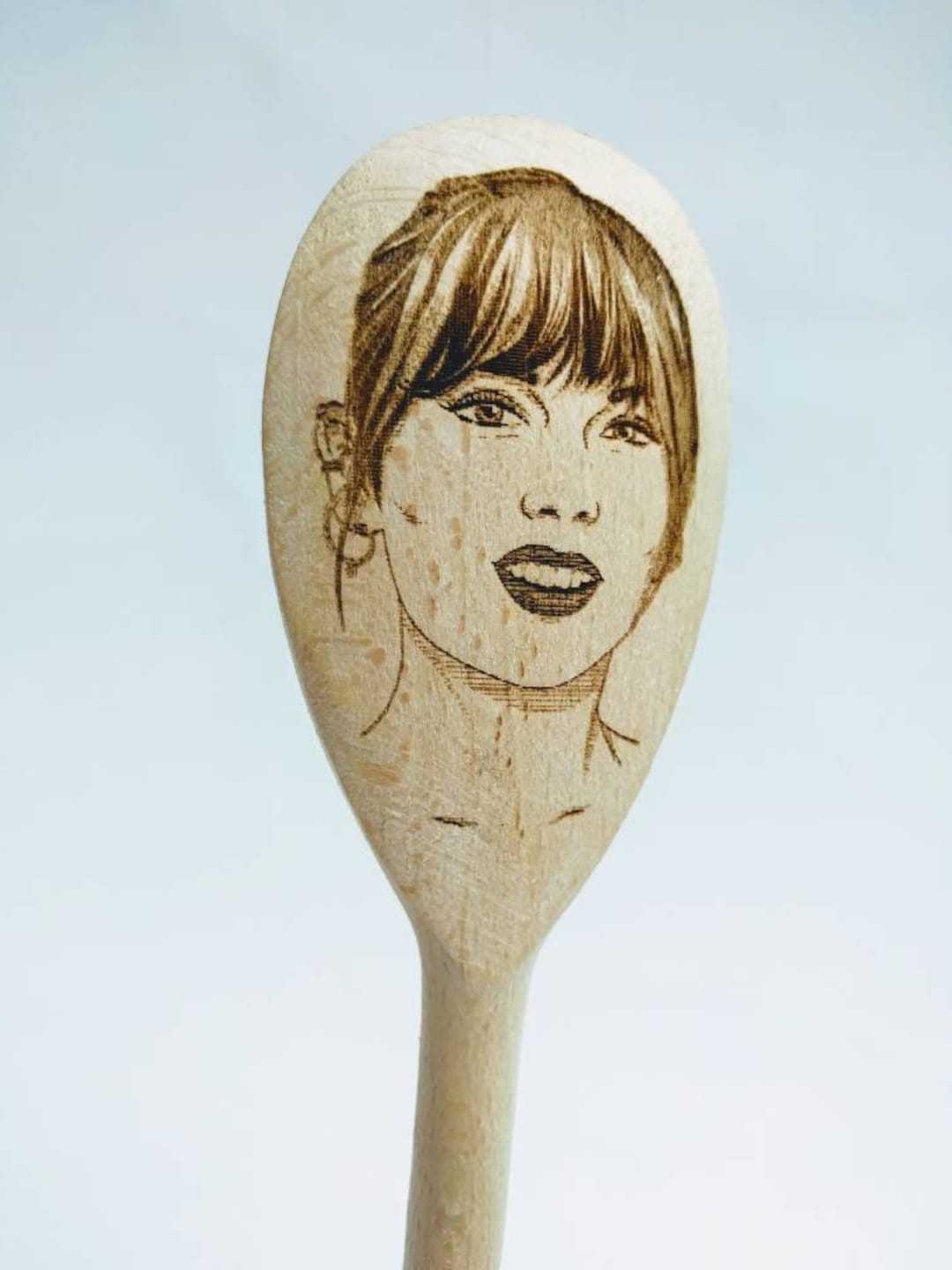 Taylor's Face on Wooden Spoon, Prank Gift, Tiktok, Housewarming, Meme ...
