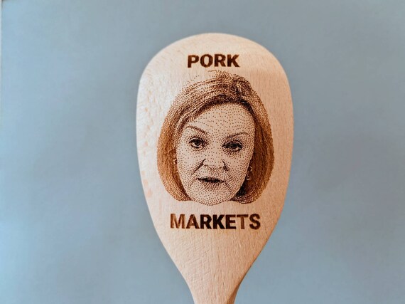 Liz Truss Pork Markets Wooden Spoon Prank Gift British Prime - Etsy Liz Truss Pork Markets Wooden Spoon Prank Gift British Prime - Etsy