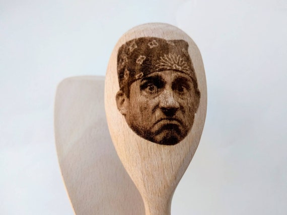 Prison Mike wooden spoon prank gift the office | Etsy